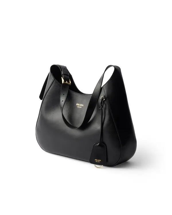 Prada Boogie Large Leather Bag