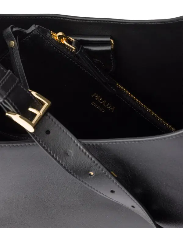 Prada Boogie Large Leather Bag