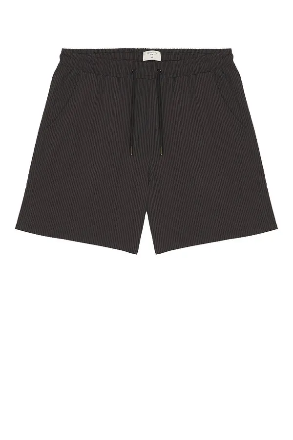 PERCIVAL Seersucker Swim Shorts