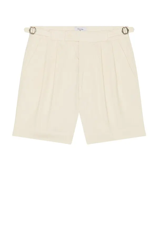 PERCIVAL Blake Double Pleated Shorts