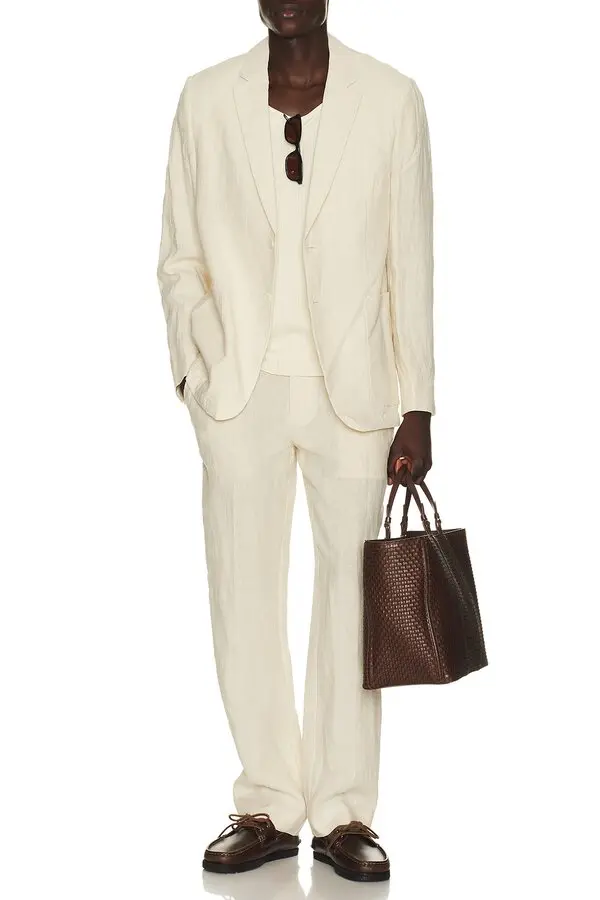 PERCIVAL Tailored Linen Trousers