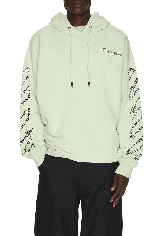 Off-White Type Arrow Loose Hoodie