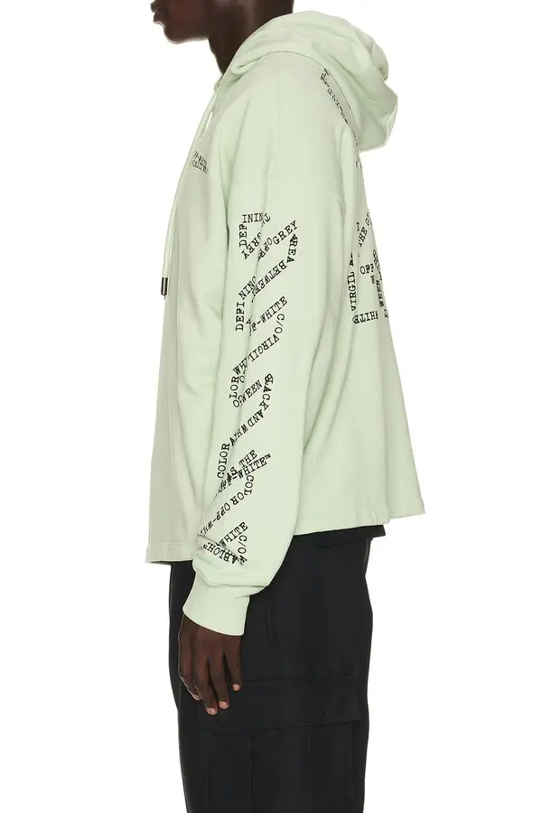 Off-White Type Arrow Loose Hoodie