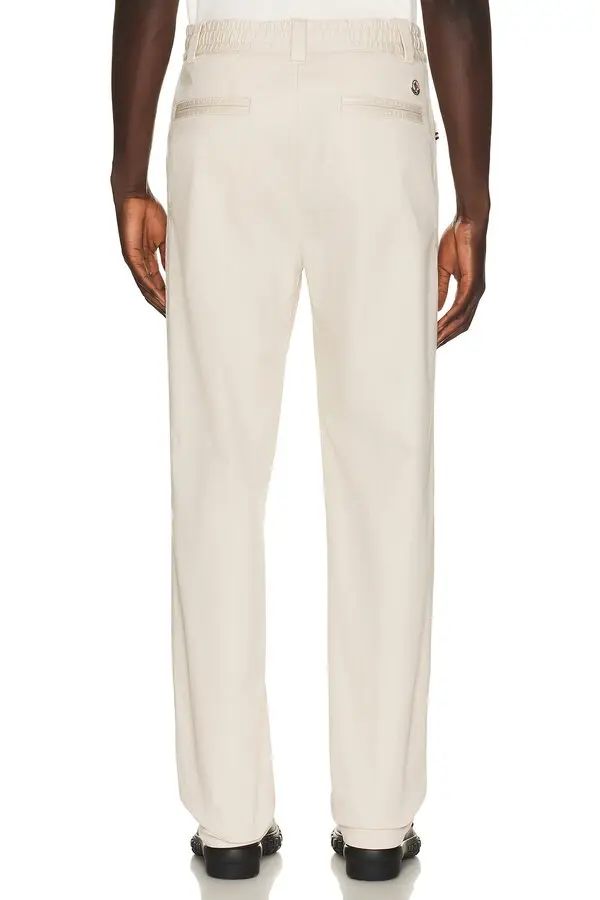 Moncler Cotton Elastane Trousers
