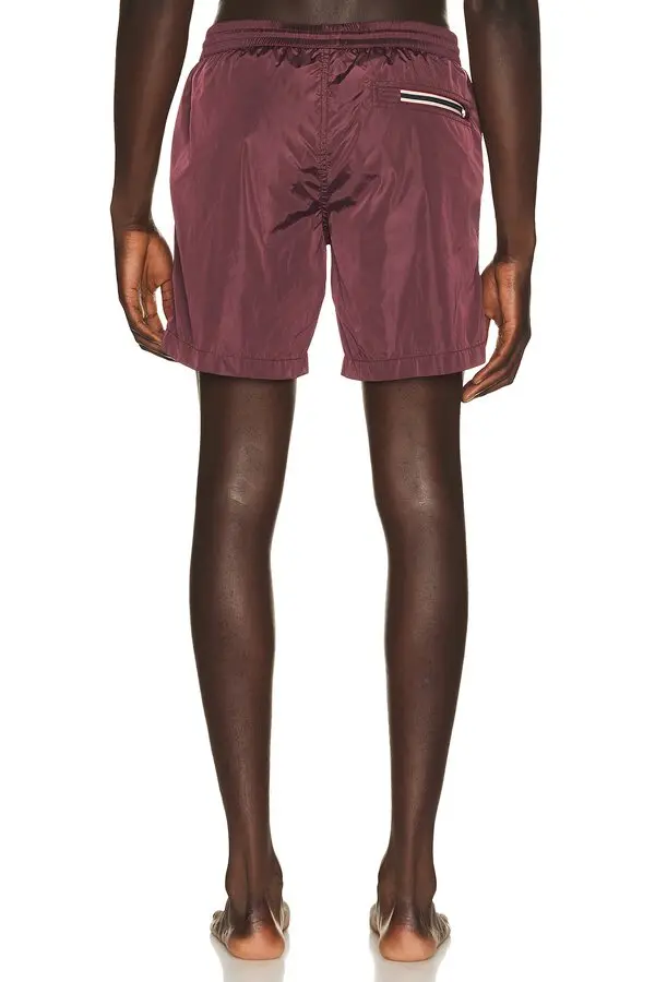 Moncler Swim Shorts - Medium Red