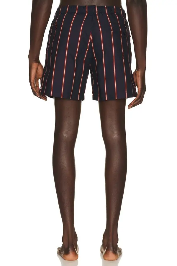 Moncler Stripe Swim Shorts - Navy