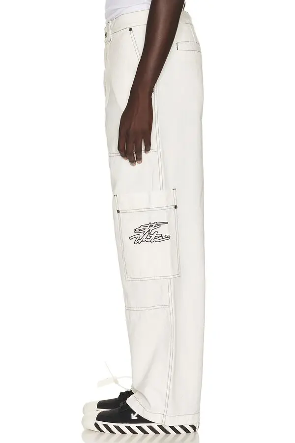 Off-White Script Cargo Pant