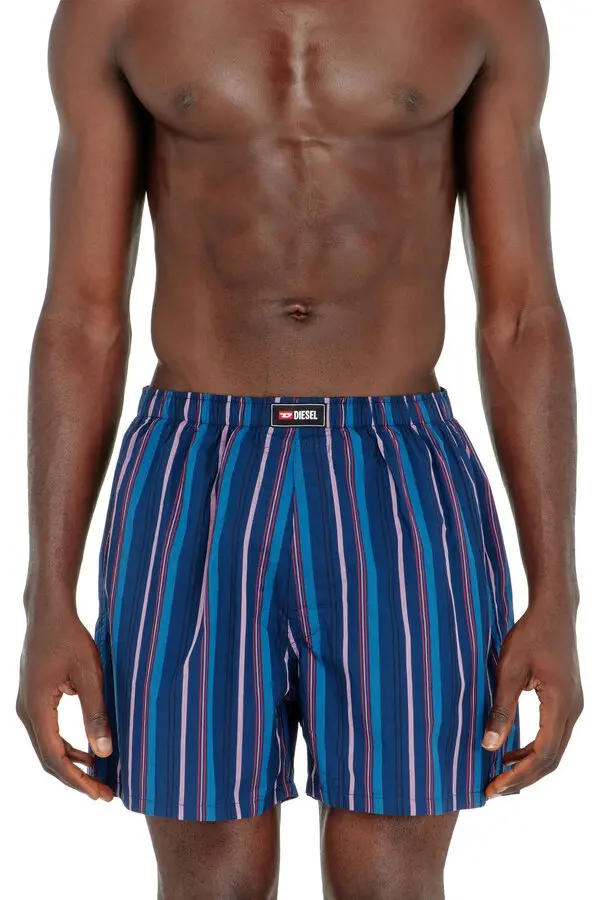 DIESEL® 3-pack Cotton Boxers Solid Stripe Floral - Multicolor