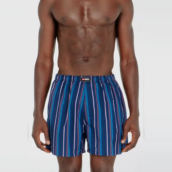 DIESEL® 3-pack Cotton Boxers Solid Stripe Floral - Multicolor