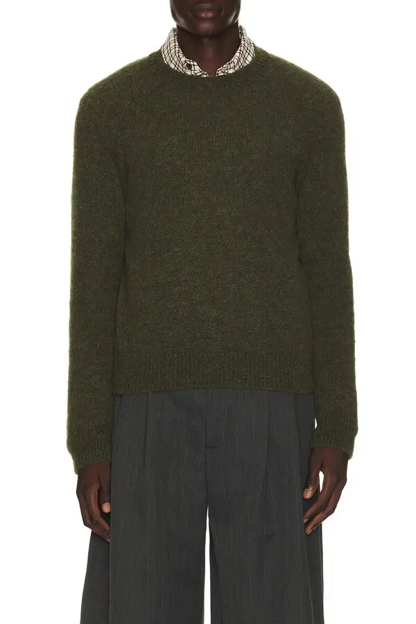 Dries Van Noten Melbourne Sweater - Forest
