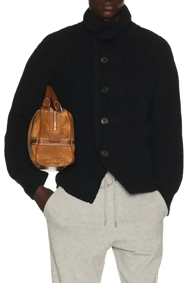 Dries Van Noten Marino Cardigan - Black