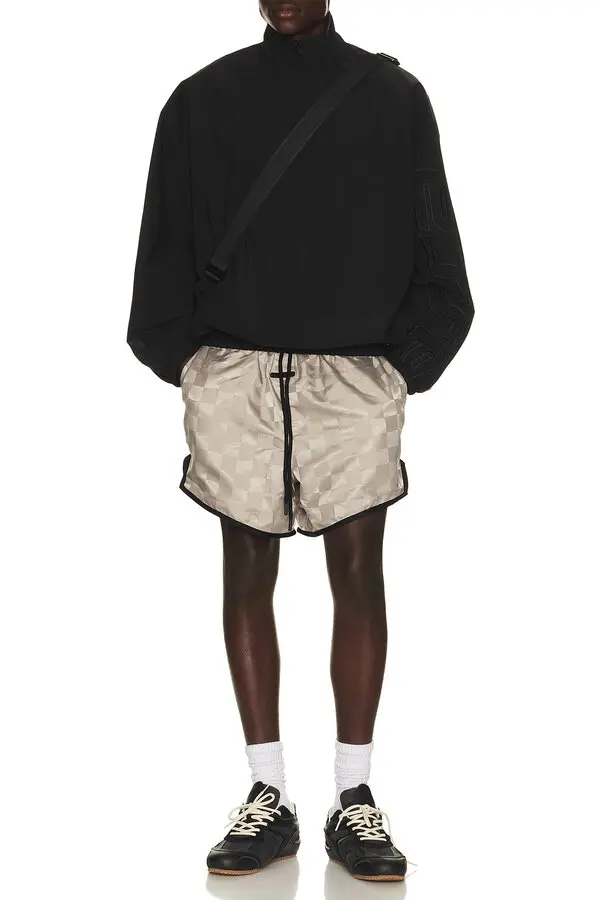 Fear Of God Checkered Gym Short - Seal