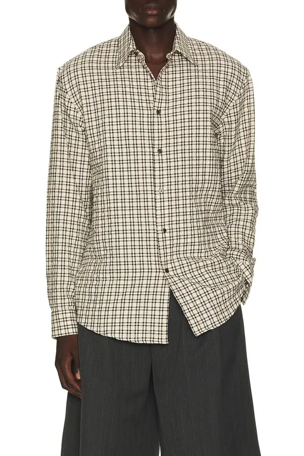 Dries Van Noten Caper Shirt - Ecru