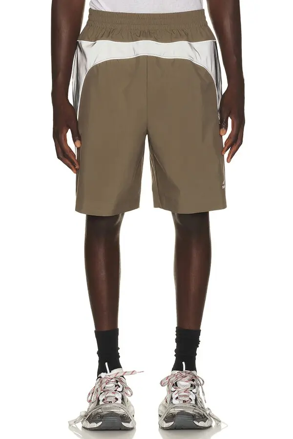 Balenciaga Athletic Tracksuit Shorts - Grey