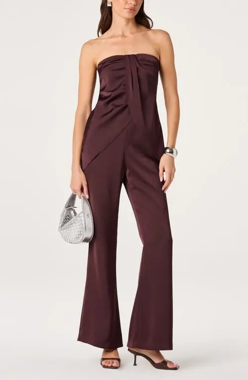 Astr The Label Keona Flare Leg Pants - Raisin