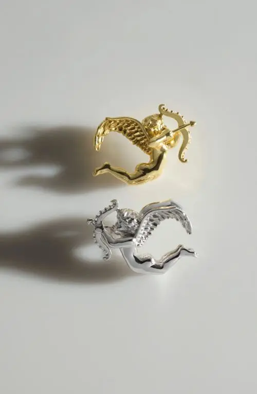 AWE INSPIRED Cupid Ear Cuff - Sterling Silver