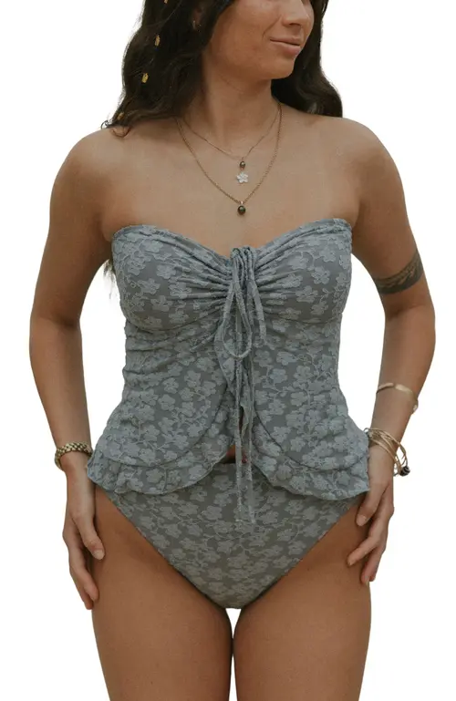 Geode Swimwear Sierra Top - Blue