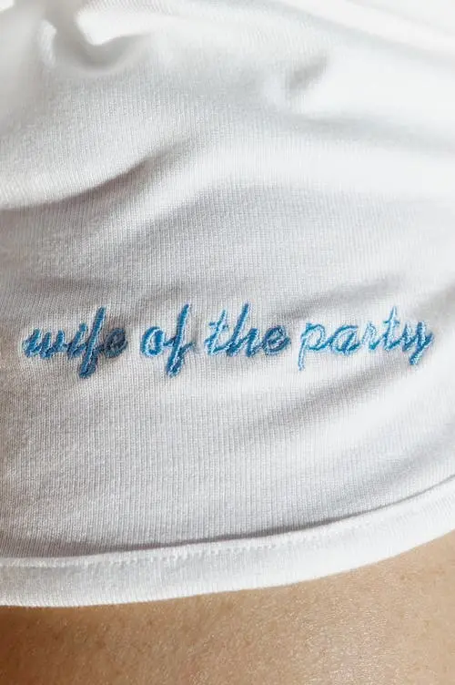 UNTAMED PETALS Wifey Shorts