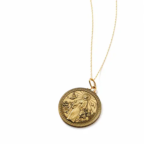 &LIVY Better Together Mary/gabriel Expandable Necklace - Gold