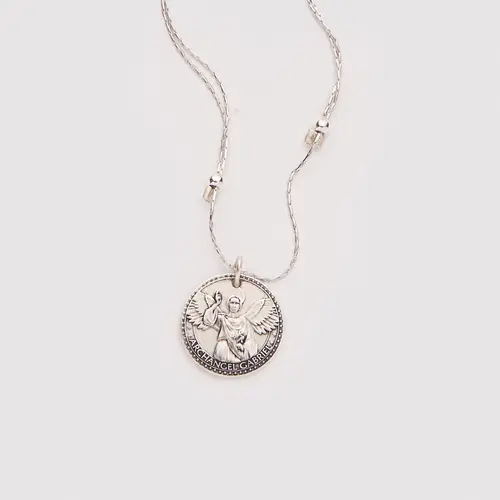 &LIVY Livy Better Together Mary/gabriel Expandable Necklace - Silver