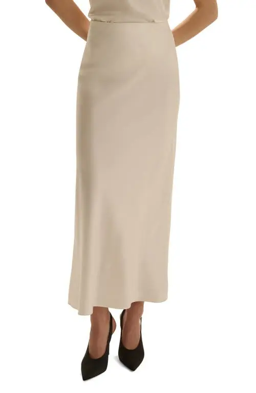 FAVORITE DAUGHTER The Favorite Silk Blend Skirt - Ivory