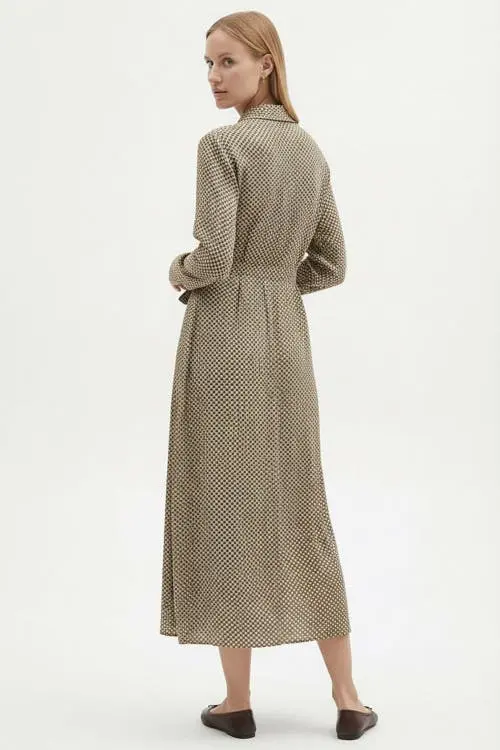 EXQUISE Clio Midi Shirt Dress