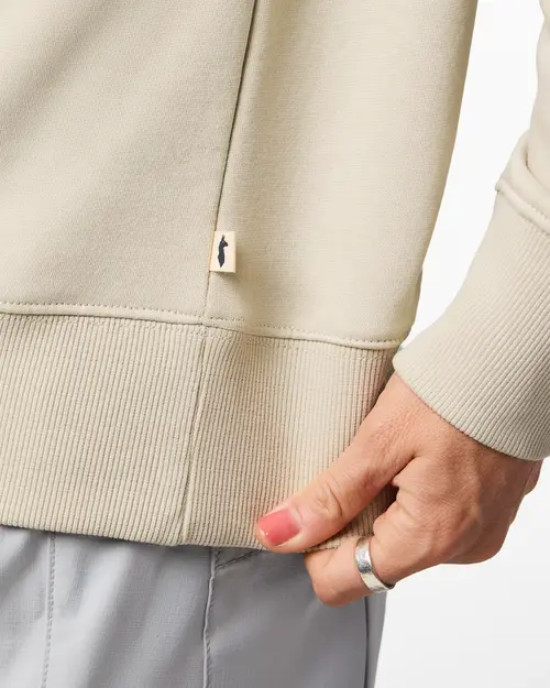 COTOPAXI Organic Cotton-recycled Polyester Blend Crewneck Sweatshirt With Graphic Detail - Mineral