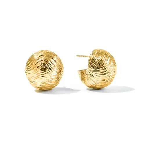 LAMINAR JEWELRY Cascade Ball Earrings - Gold