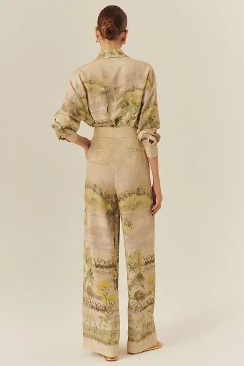 EXQUISE Cecelia Classic Relaxed Wide Legs