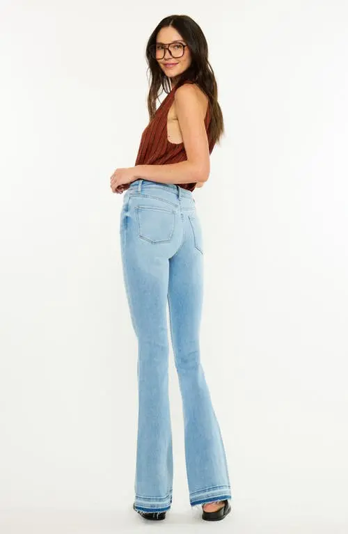 KANCAN ESSENTIALS Stephanie Essentials High Rise Flare Jeans