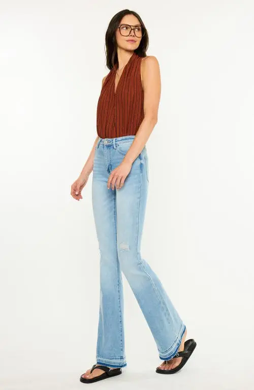 KANCAN ESSENTIALS Stephanie Essentials High Rise Flare Jeans