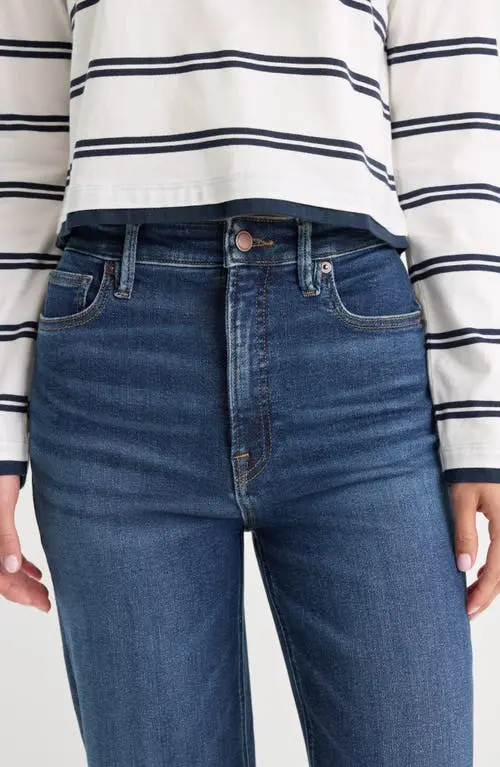 Good American Good True Straight Leg Jeans