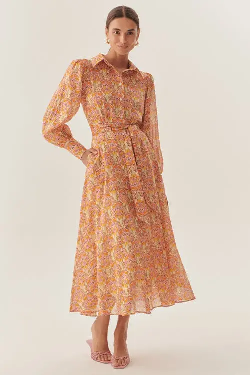 EXQUISE Allison Midi Dress