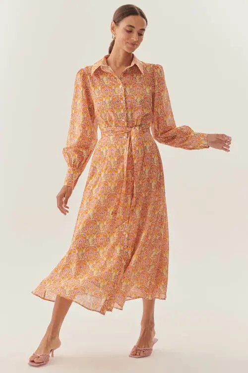 EXQUISE Allison Midi Dress