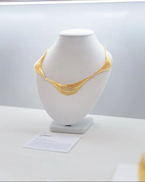 LAMINAR JEWELRY Flow Large Necklace - Gold