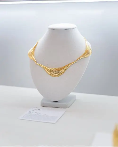LAMINAR JEWELRY Flow Large Necklace - Gold