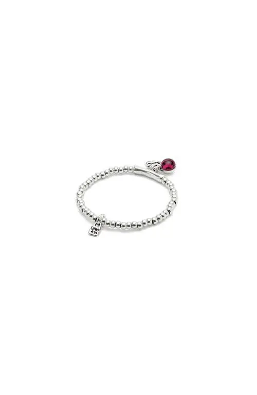UNODE50 Bracelet With Purple Murano Glass