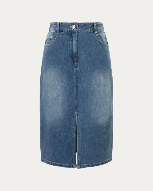 JUANA Denim Atelier Midi Skirt
