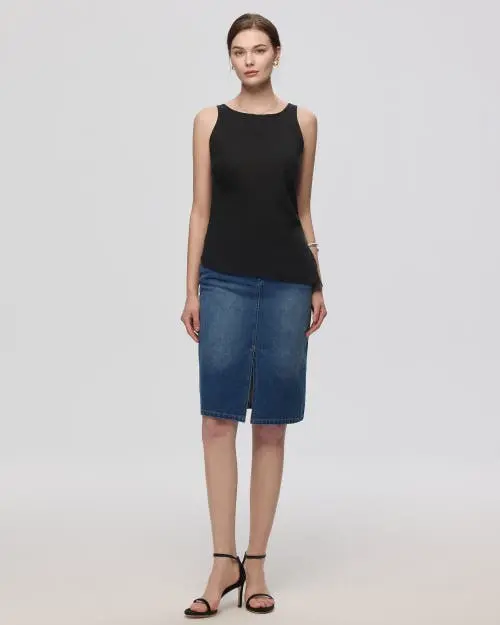JUANA Denim Atelier Midi Skirt