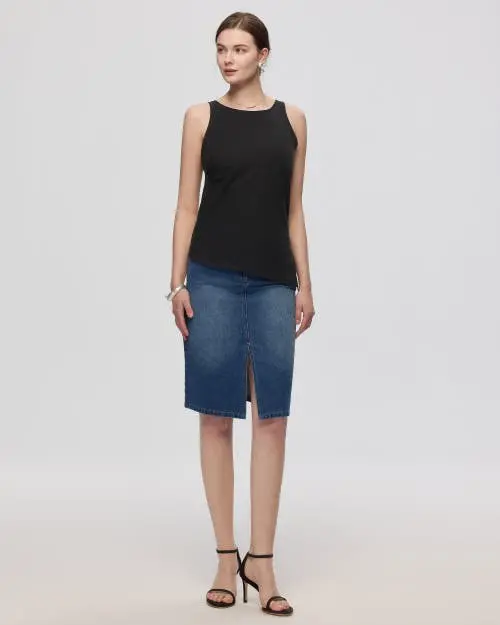 JUANA Denim Atelier Midi Skirt