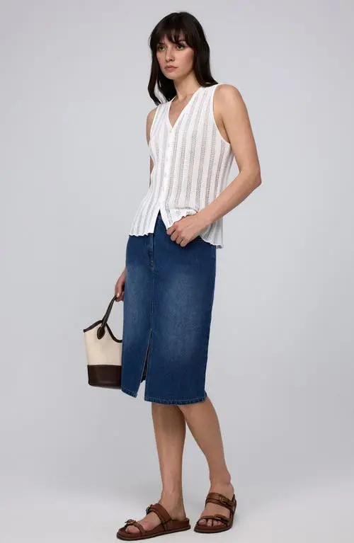 JUANA Denim Atelier Midi Skirt