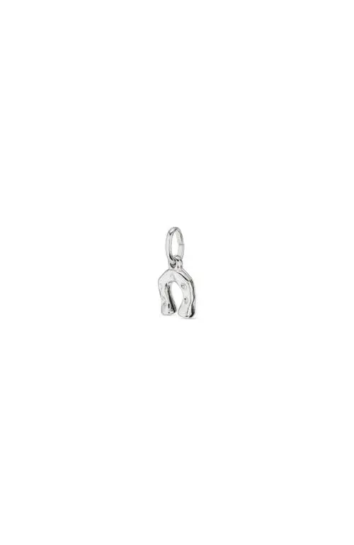 UNODE50 Sterling Plated Horseshoe Charm