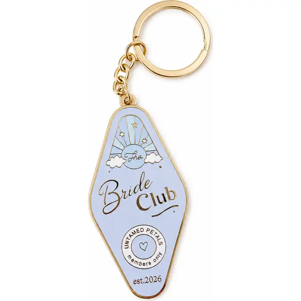 UNTAMED PETALS Bride Club Keychain