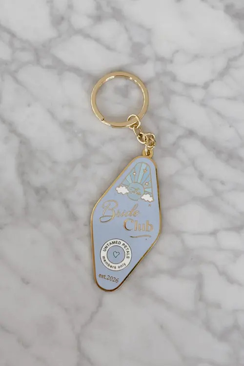 UNTAMED PETALS Bride Club Keychain