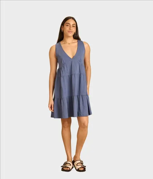 KNOWN SUPPLY Evelyn Dress - Indigo