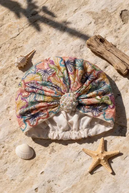 HAIR DRAMA CO. Embellished Head Wrap