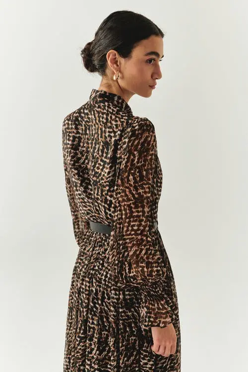 EXQUISE Kara Chiffon Blouse