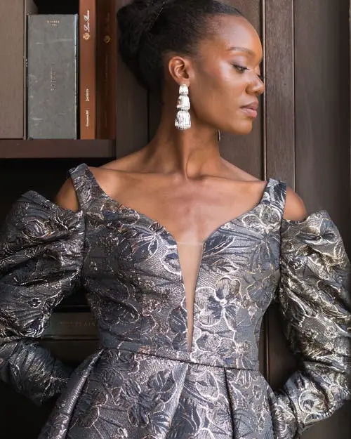 LAMINAR JEWELRY Cascade Layered Earrings