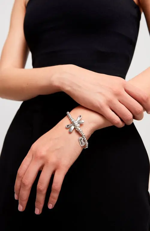 UNODE50 Sterling Plated Dragonfly Bracelet