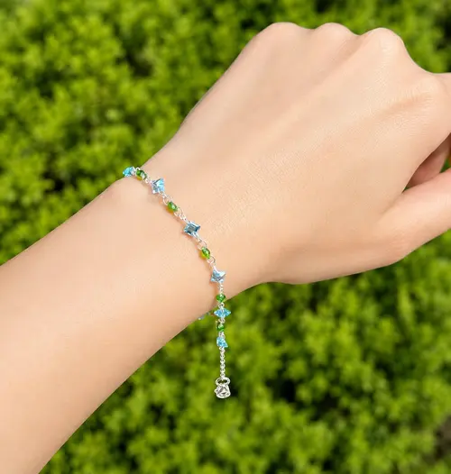 ZUVAN Ocean Mist Multi-stone Bracelet